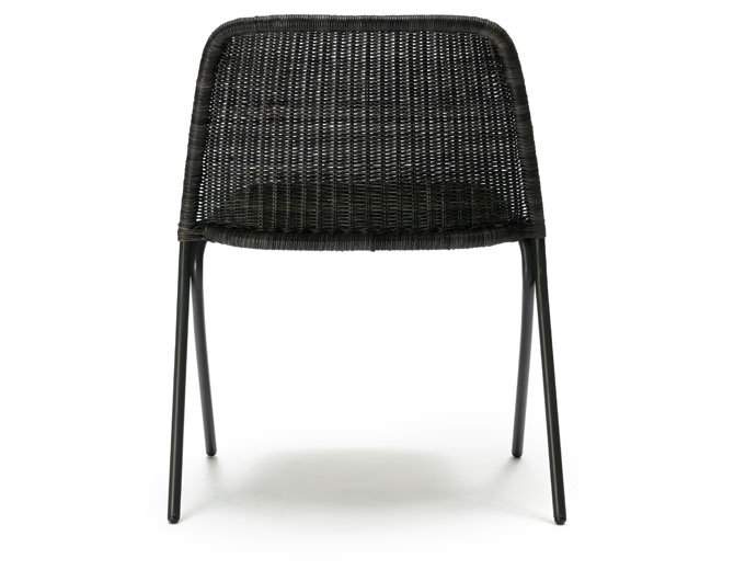 Kakī chair - rattan stacking chair by Jamie McLellan for Feelgood Designs